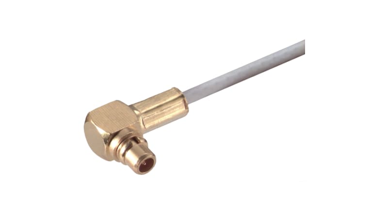 HUBER+SUHNER 16_MMCX-50-1-12/111_OH RF Cable Connector, 16MMCX-50-1-12111OH