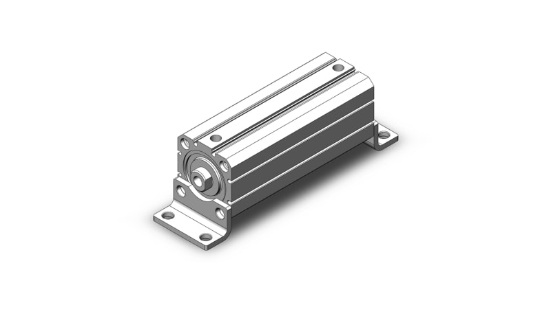 SMC CYLINDERS CD55L50-125 CYLINDER, COMPACT, ISO, C55 SERIES