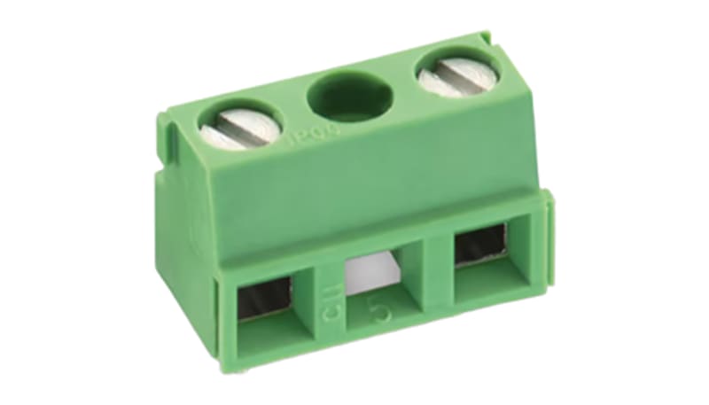 Wurth Elektronik 691213610101 Terminal block, 10.16mm pitch, horizontal ...