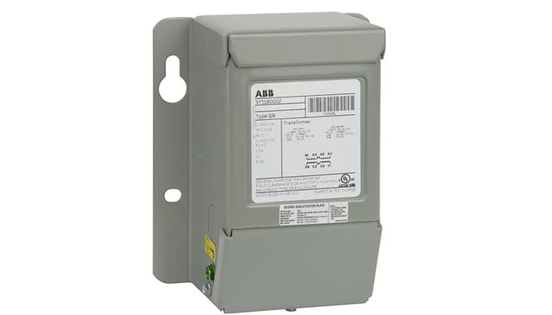 ABB 9T51B0011 1C,1.5kVA,240x480-120/240,100C,3R,60H,QB