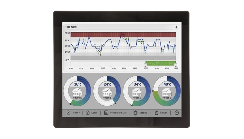 Maple Systems PC1217AP-A02M6C 17.0inch Intel 4GB/32GB, Win10