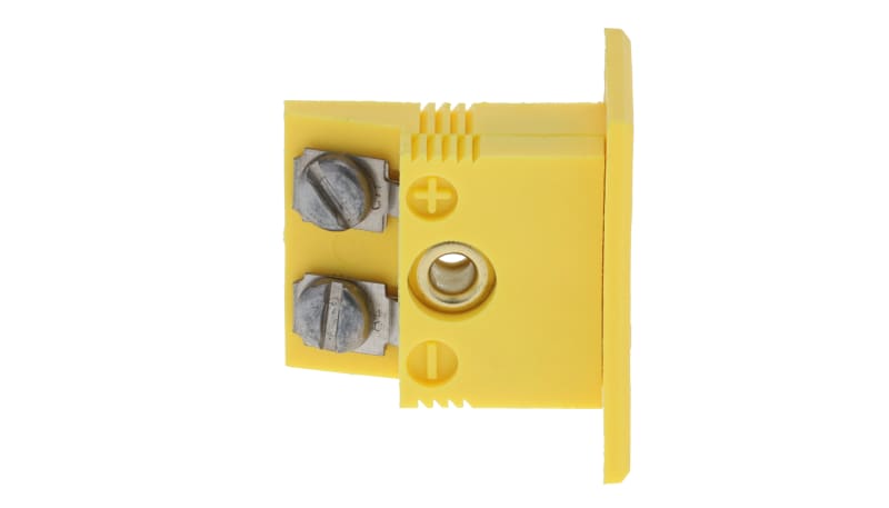 Omega Engineering MPJ-K-F SUB-MINI PANEL JACK,YELLOW , Panel Mount ...