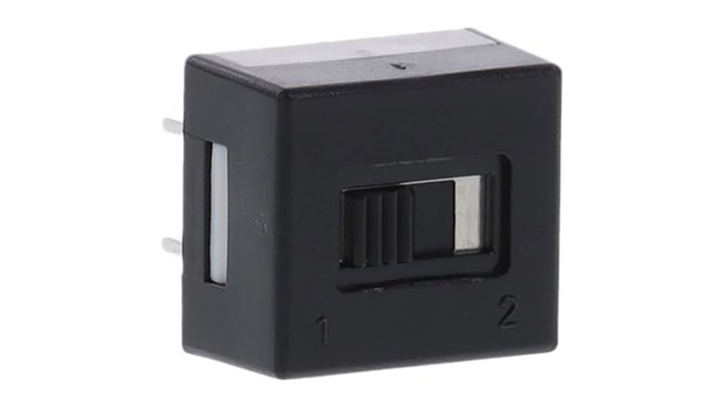 E-Switch / RS PRO 600DP1S1M4Q Slide Switch, DPDT, ON-ON, 1A, 30V DC ...