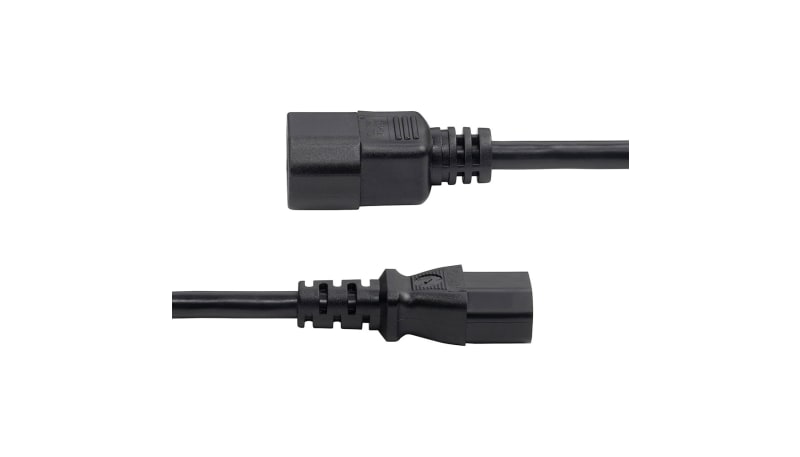 StarTech.com 8713-8200-POWER-CORD Power Extension Cord, IEC 60320 C14 ...