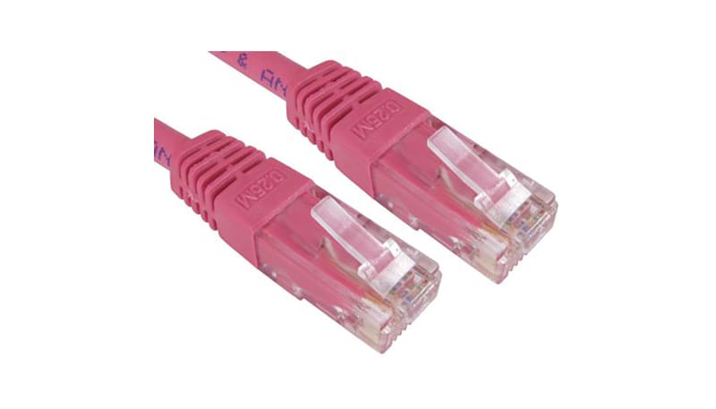 RS PRO 2646530 2M CAT6 PATCH CABLE - PINK