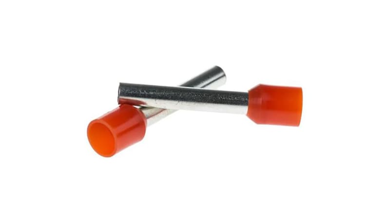 RS PRO 2707531 Nylon Insulated Bootlace Ferrule, 18mm Pin, 12 AWG ...
