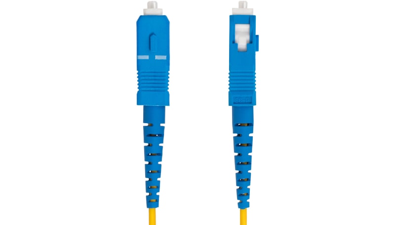 StarTech.com SPSMLCSC-OS2-10M Single Mode Simplex Fiber Cable, LC/SC ...