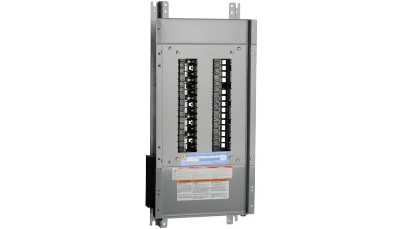 Square D NQ430L6C Panelboard interior, NQ, main lugs, 600A, Cu bus, 30 pole spaces, 3 phase