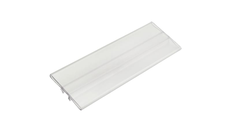 80/20 Inc. 2844 1" X 6" T-SLOT LABEL HOLDER SLOT 6 BAG OF 25