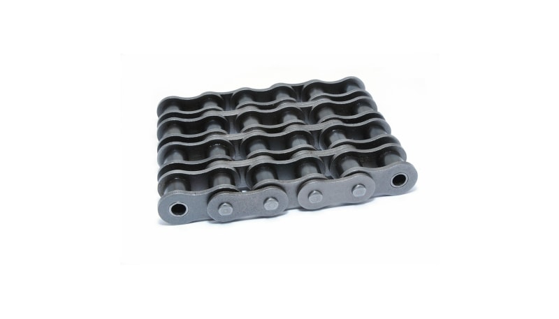 PEER Chain 100-4R X 10 FT Roller Chain, 100-4 RIV X 10 FT