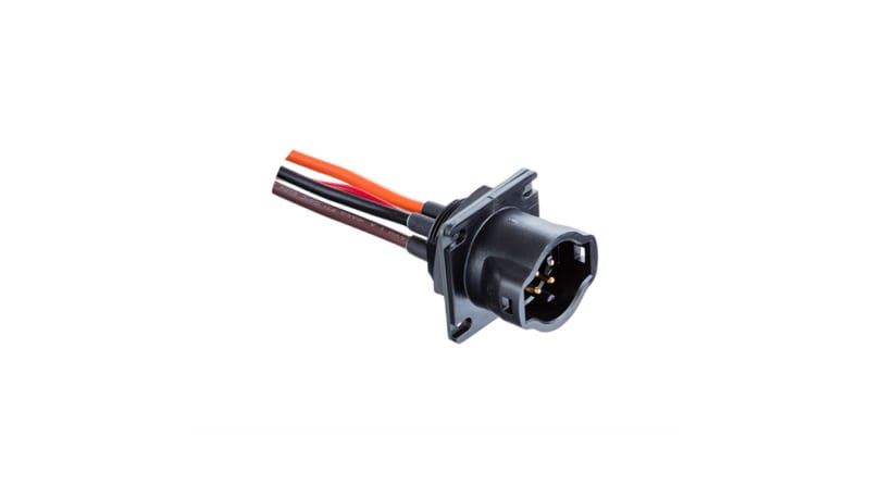 Amphenol LTW Technology DC-04RFMS-RS8D50 RBL, Large Size, 20A, 04 Pins ...