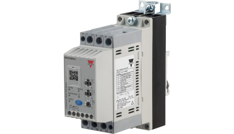 Carlo Gavazzi, Inc. RSGT6016GGV10 Soft Starter, 3 Phhase, 220-600Vac ...