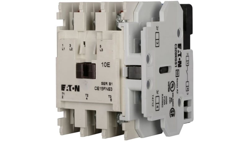 Eaton - Cutler Hammer CE15FNS3T1B-T16 XT IEC Contactor, Non-Refersing ...