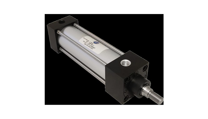 Bimba FM-MS4-2.00x22-HC-MPR Cylinder, Flush Mount, bottom tap holes ...