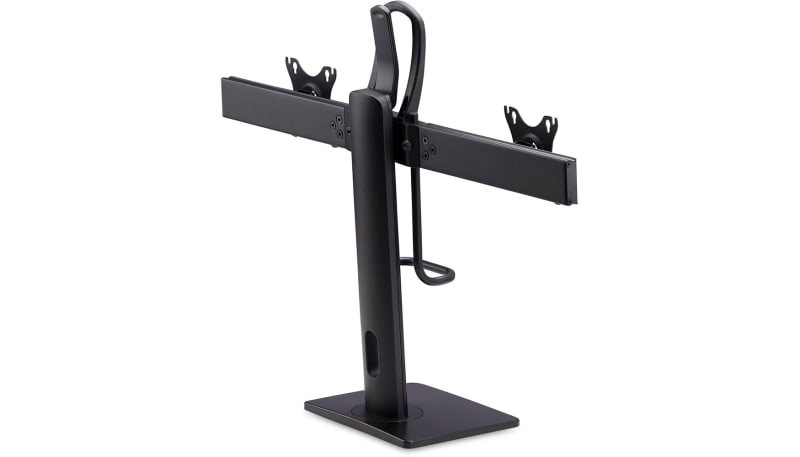 StarTech.com 2MC1S-MONITOR-STAND Crossbar Dual Monitor Desk Stand ...