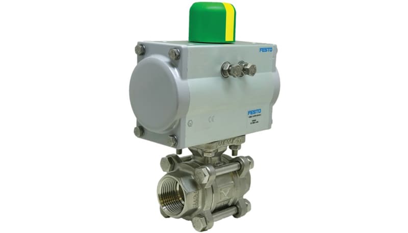 Festo VZBE-11/2-DFPD-80-FC-CS PROCESS VALVE ASSY, VZBE/DFPD, 1-1/2 IN ...