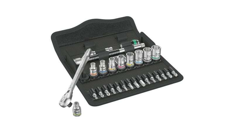 Wera Tools 05004018001 8100 SA 8 Zyklop Metal Ratchet Set with Switch ...
