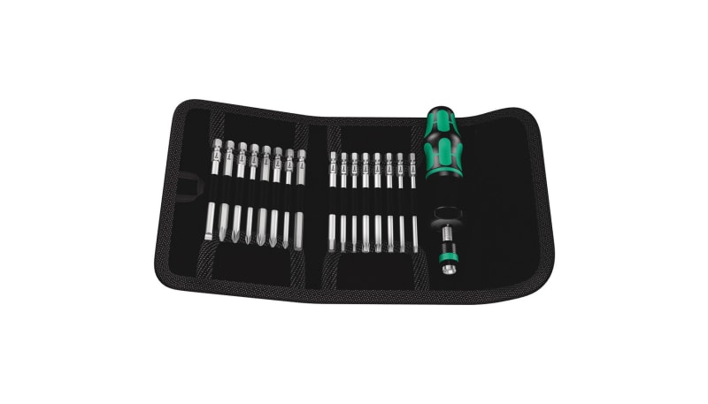 Wera Tools 05059293001 Kraftform Kompakt 60 Torque 1.2 - 3.0 Nm, 17 Pieces