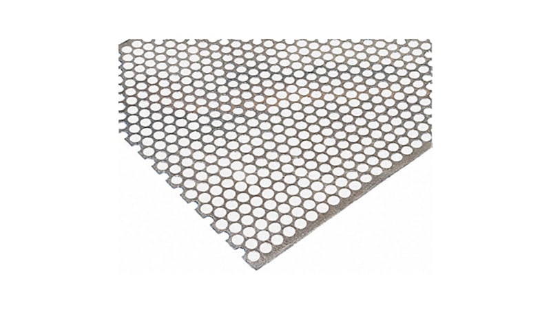 RS PRO 1828398 Perforated Steel Sheet 4.8mm Hole 500mmx500mmx0.55mm