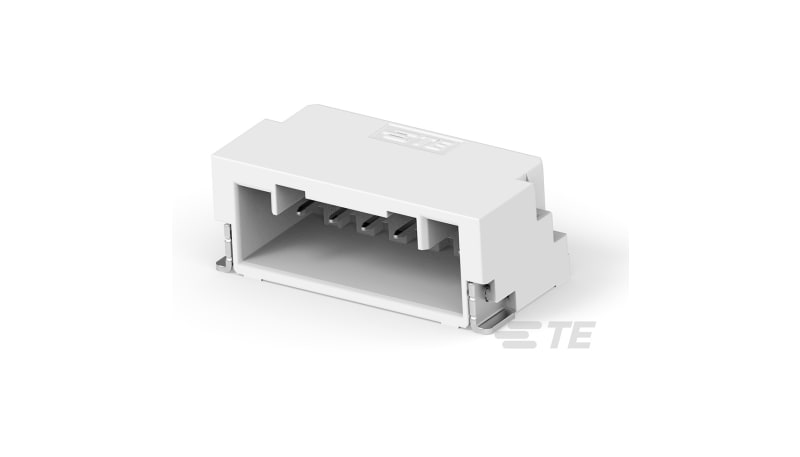 TE Connectivity 2360545-6 PCB Mount Header, Right Angle, Wire-to-Board ...