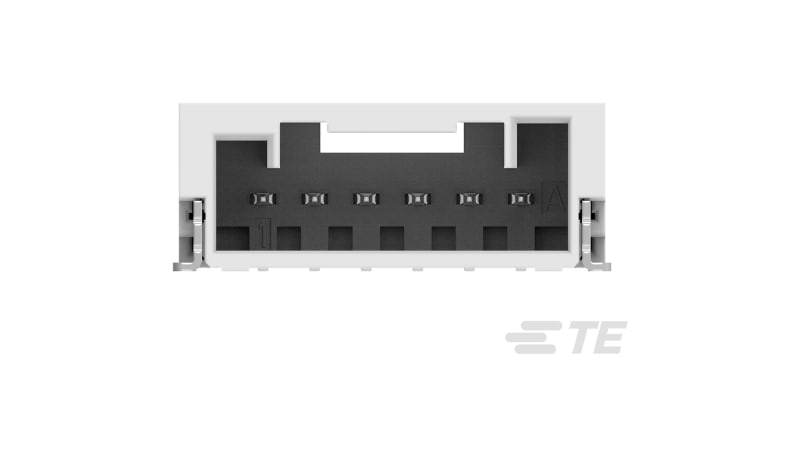 TE Connectivity 2360545-6 PCB Mount Header, Right Angle, Wire-to-Board ...