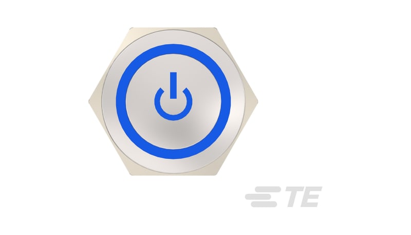 TE Connectivity 2213775-9 Anti-Vandal Switch, Single Pole-Single Throw ...