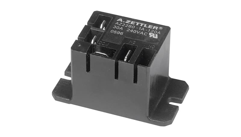 American Zettler / RS PRO AZ2280-1C-120AF Relay Power Miniature, 30/20A ...
