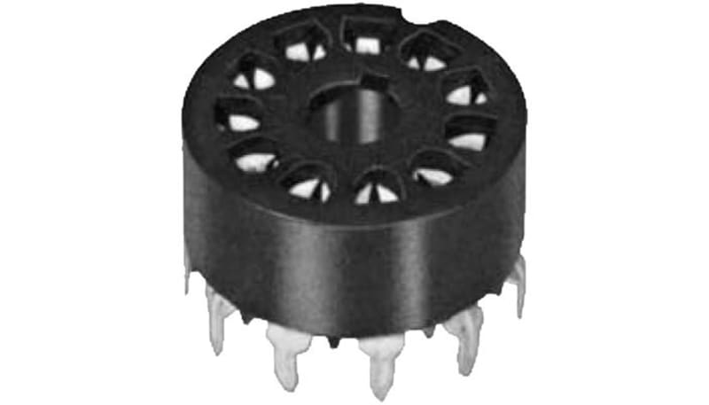 Custom Connector / RS PRO OB11-PCB Relay Socket,11 Pin,3 Pole,300 V,10 ...