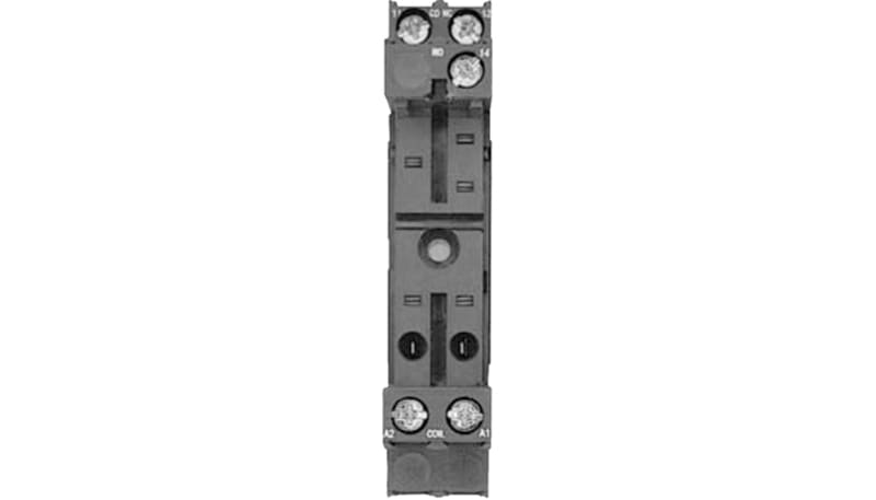 Custom Connector / RS PRO ES35 Relay Socket,5 Pin,1 Pole,DIN Rail,300 V ...