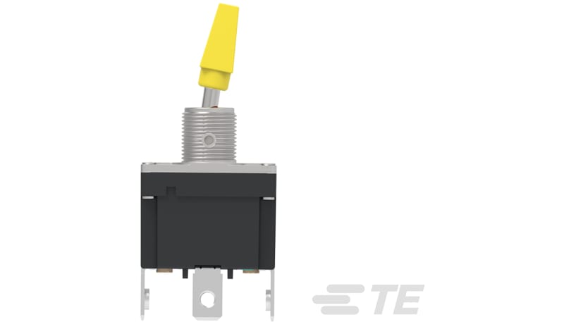 TE Connectivity 1-2493803-7 Toggle Switch, 1 Position, 12 AMP, Screw on ...