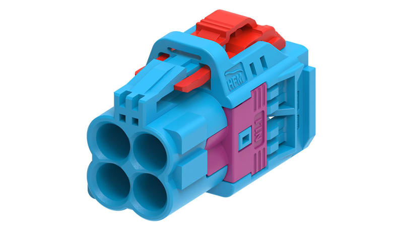 Molex Incorporated 207911-8422 High-Speed FAKRA Mini Quad Jack Housing ...