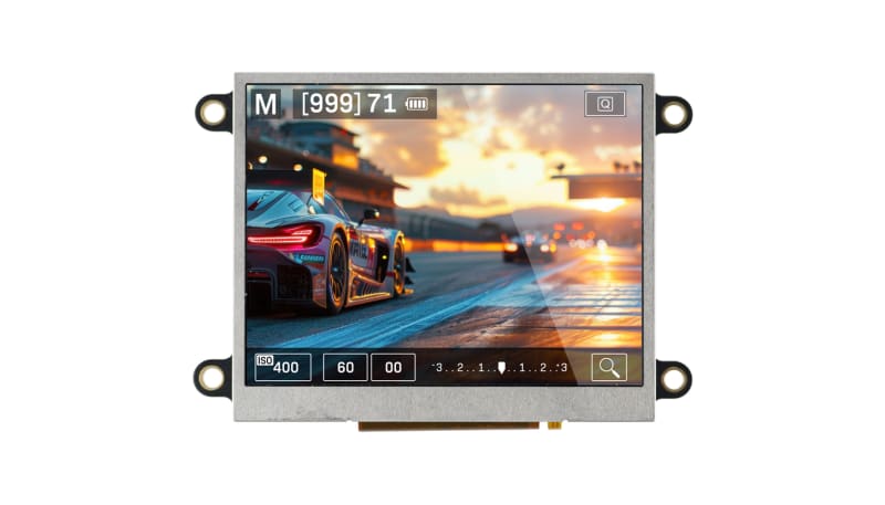 Newhaven Display International NHD-3.5-HDMI-HR-RSXP Display, 3.5in Hi ...