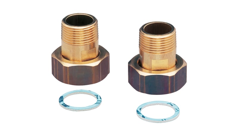 ifm efector E40153 Flow Meter Adapter Set of 2, G1 Sensor, R3/4 Process ...