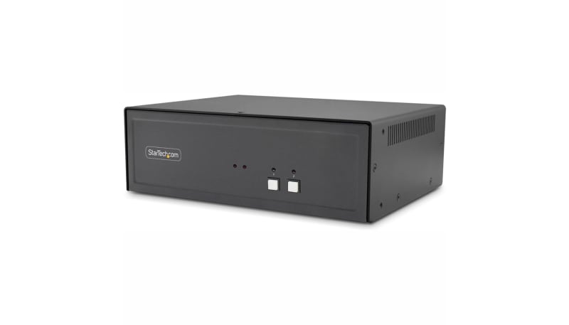 StarTech.com CK4-P202C Secure 2-Port Dual-Monitor KVM Switch, 4K30Hz DP ...