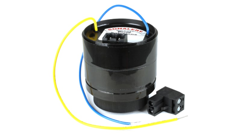 Mallory Sonalert SCE048LD2VC1B Buzzer, 28-48VDC, 85-95DB, Continuous ...