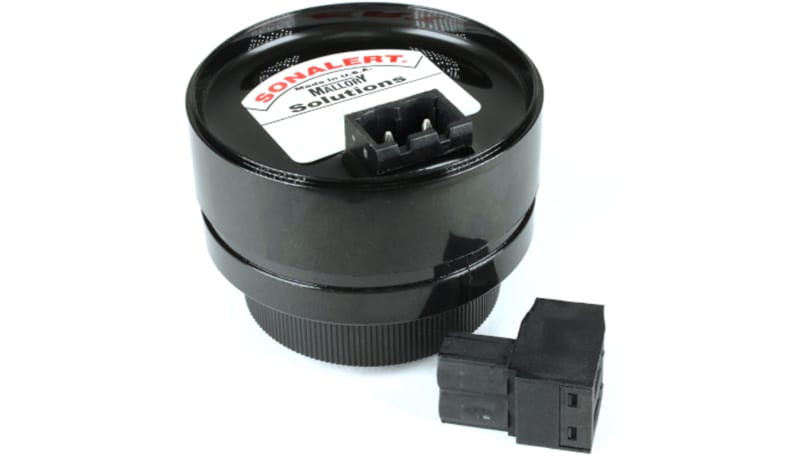 Mallory Sonalert SCE048LD3DL1B Buzzer, 28-48VDC, 85-95DB, Continuous ...