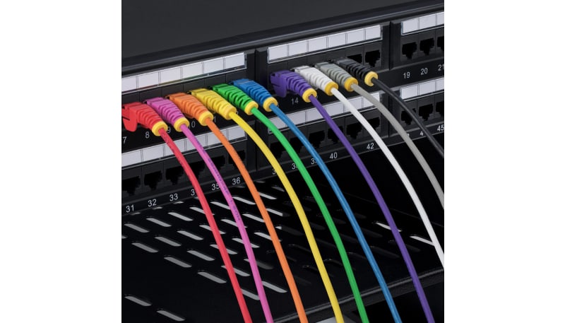 StarTech.com N6PAT9INWHS Slim CAT6 Ethernet Cable, Snagless RJ45, 28AWG ...