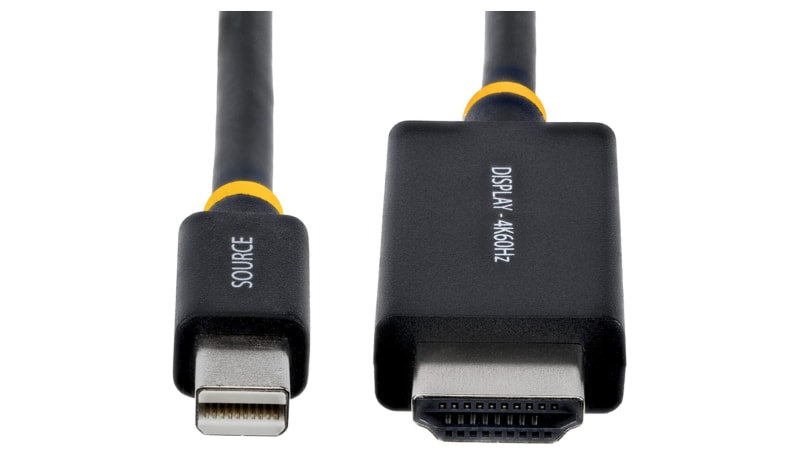 StarTech.com 6F-MDP-HDMI2-4K60 Mini DisplayPort to HDMI Adapter Cable ...