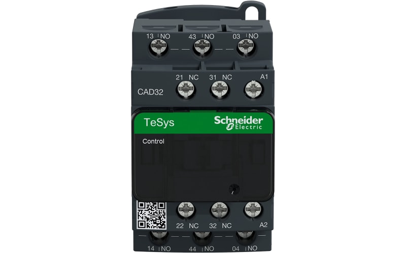Schneider Electric CAD32BD Control Relay, 3 NO + 2 NC, 690 V, 24 VDC ...