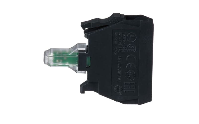 Schneider Electric ZBVB3 Light Module, LED, Green, 24V, Screw, Harmony ...