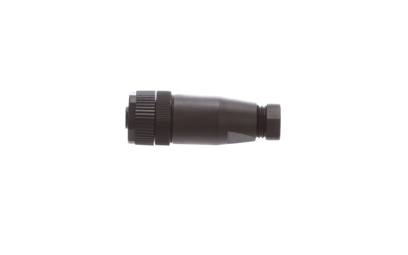 Turck B 8141-0 Circular M12 Socket, 4 Position, Screw Terminal, 4A ...
