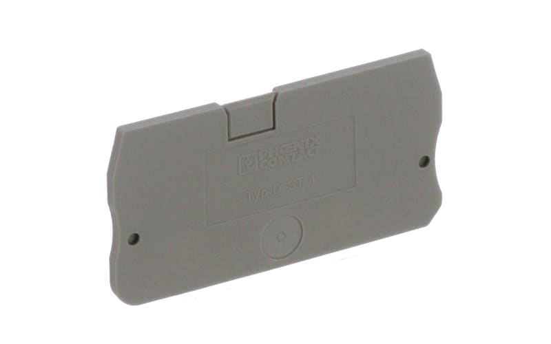 Phoenix Contact 3030420 End Cover Term Blk Gray 56 mm L 2.2 mm W 36.5 ...