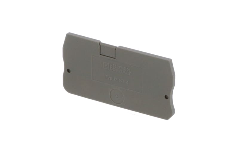 Phoenix Contact 3030420 End Cover Term Blk Gray 56 mm L 2.2 mm W 36.5 ...