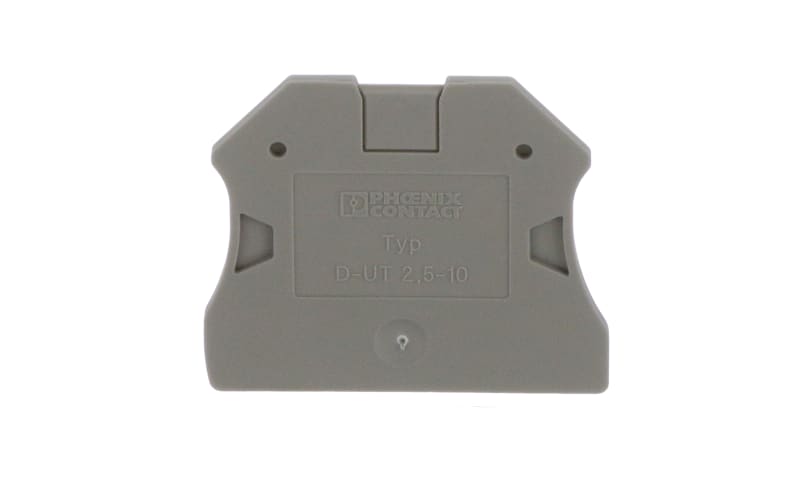 Phoenix Contact 3047028 End Cover for Terminal Blocks L 47 x W 2.2 x H ...