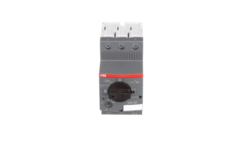 ABB MS132-6.3 Manual Motor Starter, 4-6.3A, 690V, Thermal/Magnetic, MS132 Series