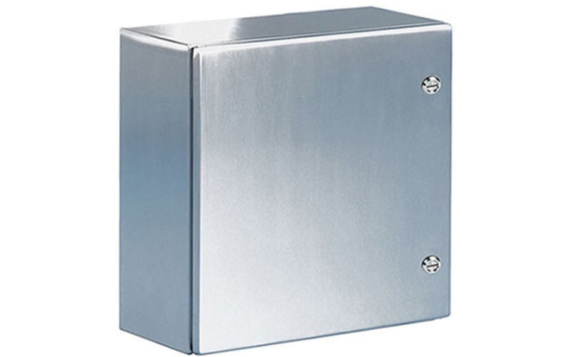Rittal 8018478 Enclosure,Stainless Steel,Hinged,1/4Trn Latch,Natural ...