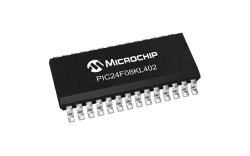 Microchip Technology Inc. PIC24F08KM101T-I/SO 16 Bit MCU, 8 KB Flash, 1 ...