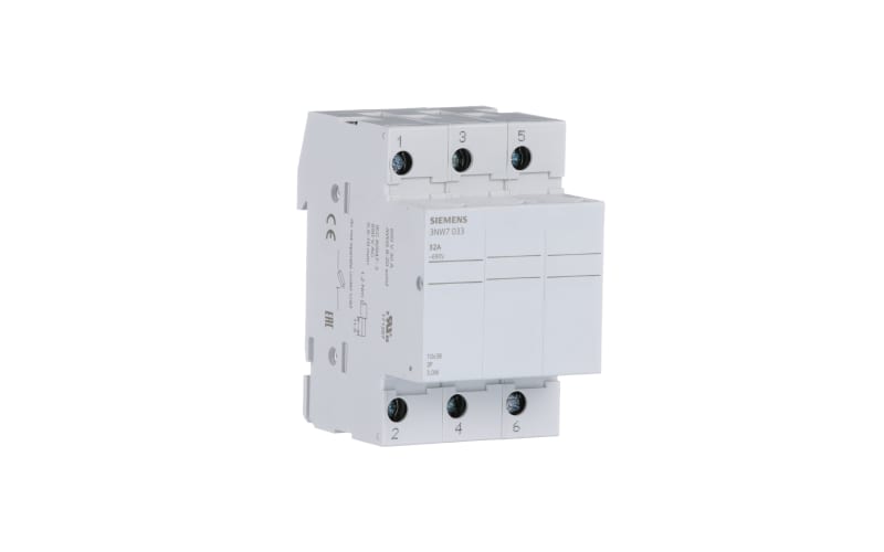 Siemens 3NW7033 Fuse Holder, 3-Pole, 32A, 10X38Mm Fuse