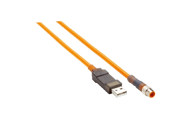 SICK DSL-8U04G02M025KM1 USB Configuration Cable to PC M8x4-pin/USB-A ...