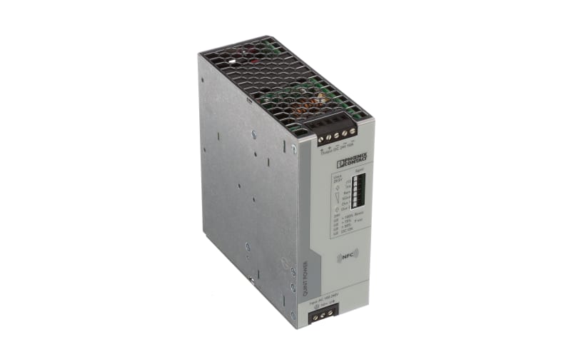 Phoenix Contact 2904601 Power Supply, ACDC, 24VDC, 10A, 240W, DIN Rail ...